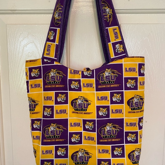 Bags | Lsu Louisiana State University Tote Bag Show Your Tiger Spirit ...